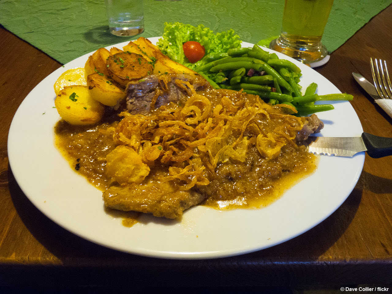 Österreichische Spezialitäten in Graz, heimische Küche